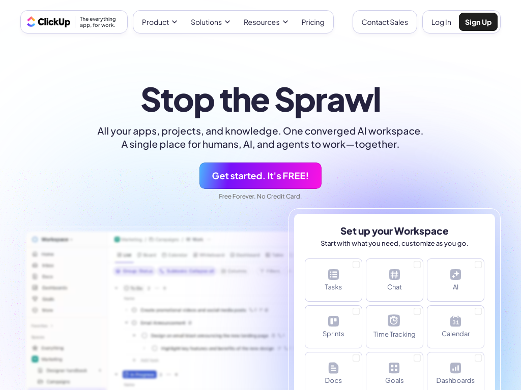 ClickUp – All-in-One Project Management Tool