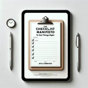 The Checklist Manifesto by Atul Gawande | Book Summary
